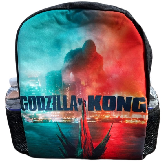 Accessories | Godzilla Vs King Kong Graphic 3d Backpack | Poshmark